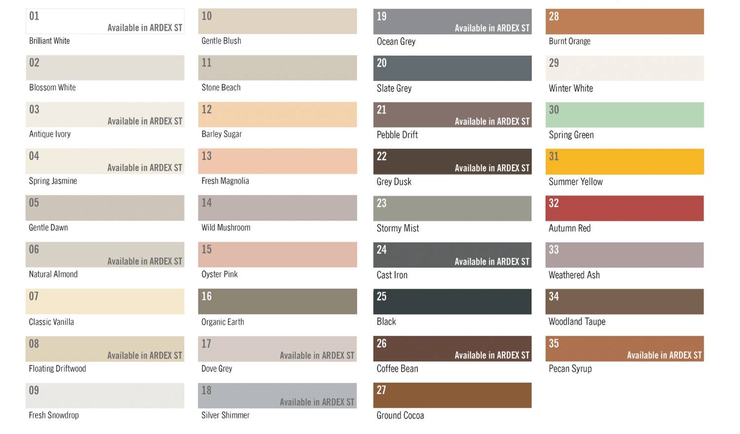 Ardex-Flex FS – JW McCall